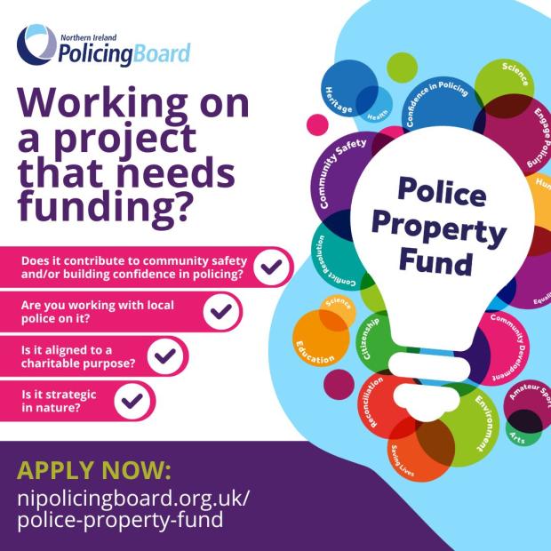 Police Property Fund Grant Schemes | Northern Ireland Policing Board