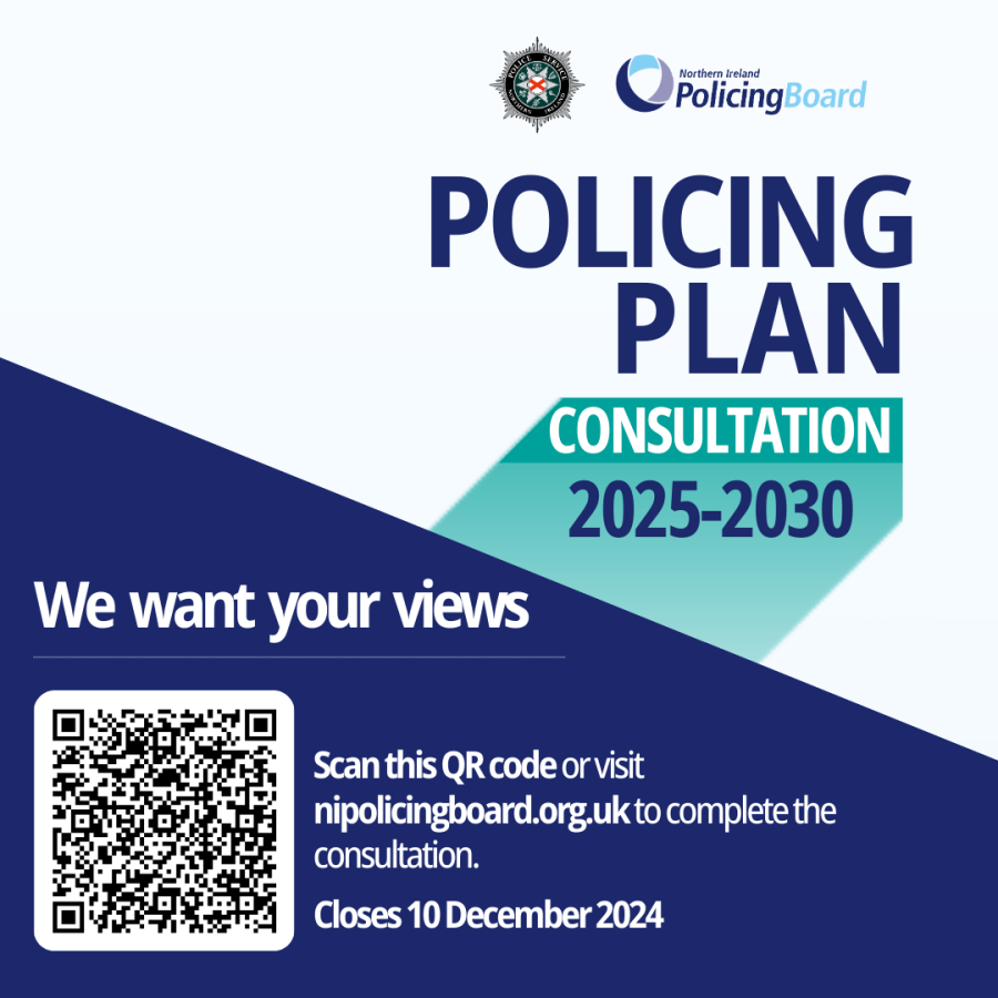 Policing Plan 2025-2030 Consultation launched: Have your say on the ...